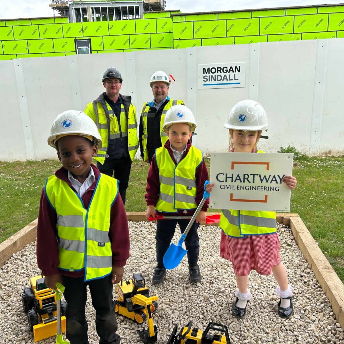 Pilgrims' Way Primary School - New play area for pupils!